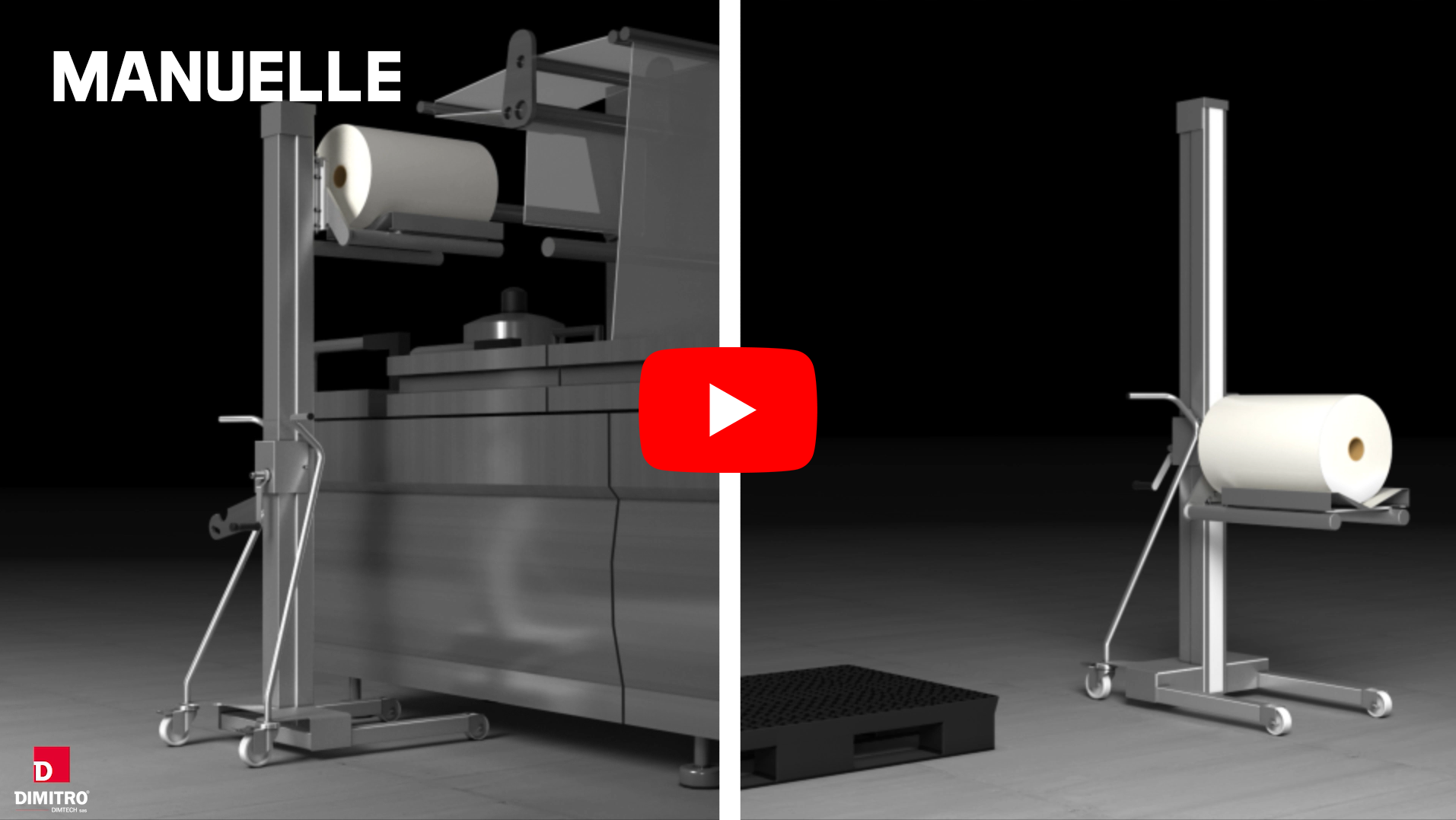 Colonne élévatrice manuelle tout INOX - Autre - Dimitro